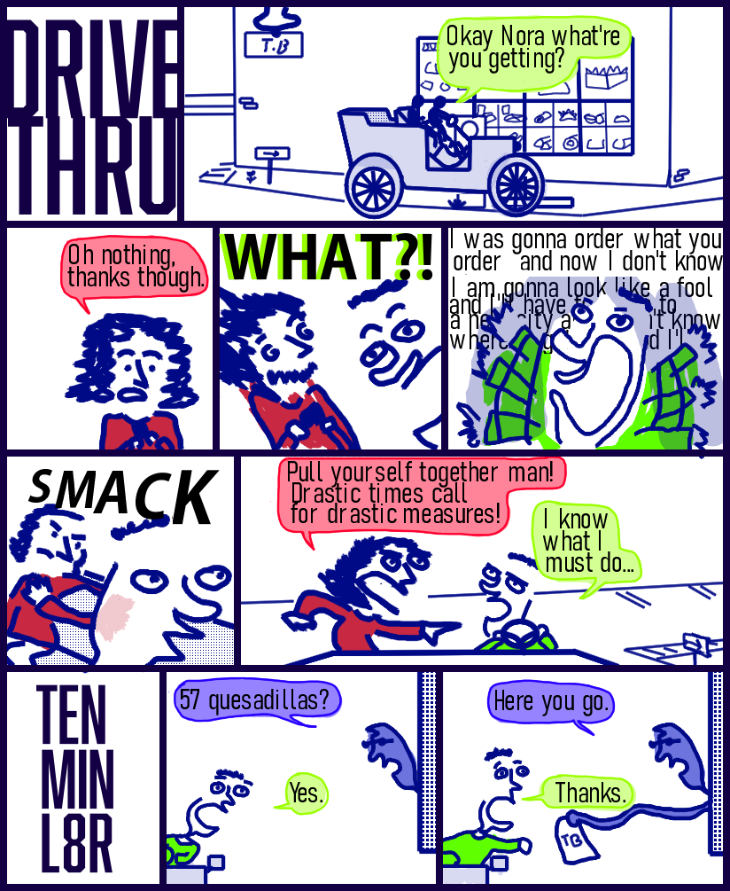 Drive Thru Comic – Taco Bell Quarterly