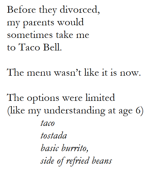 This is My Taco Bell Poem – Taco Bell Quarterly